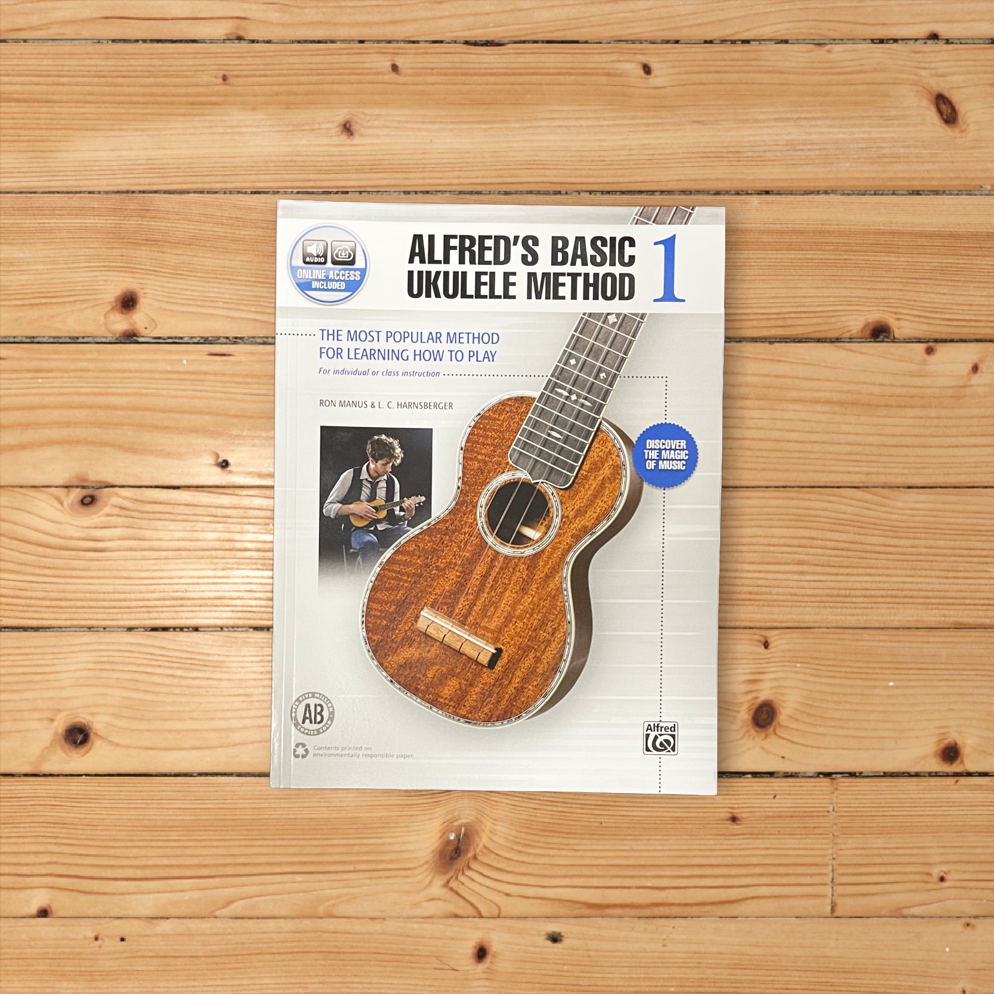 Alfred's Basic Ukulele Method Book - Level 1 | House of Music